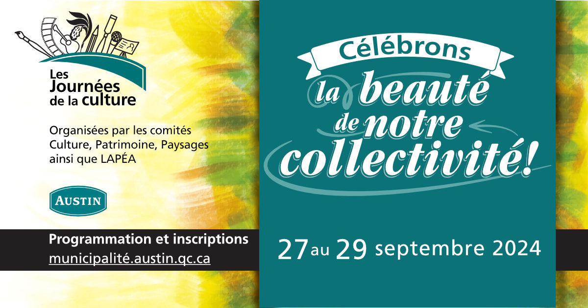 Journées de la culture 2024 - Municipalité d'Austin